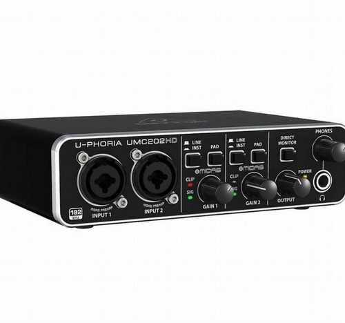 Звуковая карта behringer 202hd