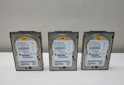 HDD Fujitsu MAJ3182MC 18,4GB (3 шт) scsi SCA-80 №2
