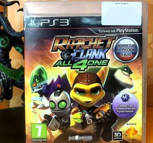 PS3 Ratchet & Clank All 4 One б/у