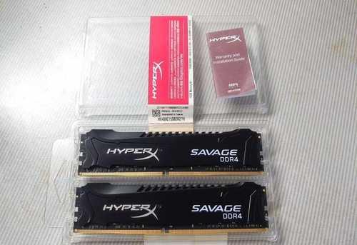 16 Гб HyperX Savage DDR4 3000 мгц