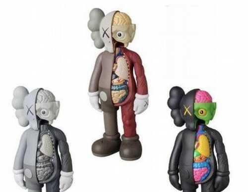 Kaws игрушка коллекционная 37см