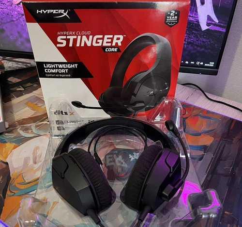 Наушники hyperx stinger core