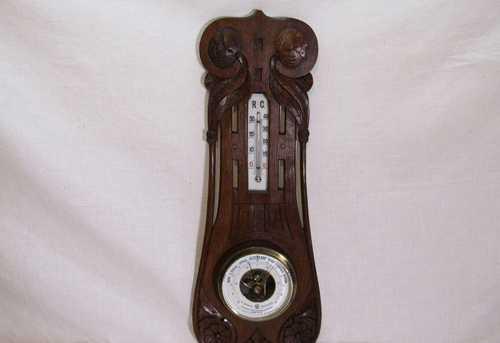 Барометр старинный Термометр Модерн 19 век №10875