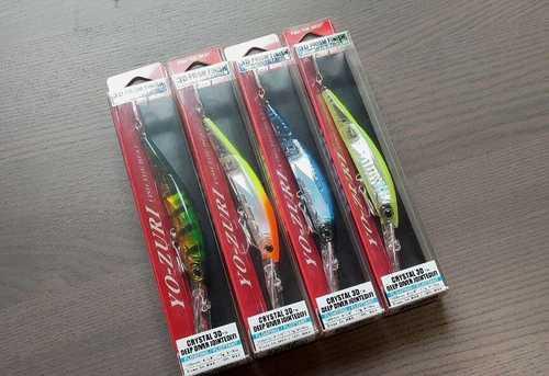 Воблер Yo-Zuri Crystal 3D Minnow DD Jointed F1159