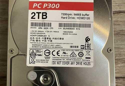 Toshiba PC P300 2 тб (новый)