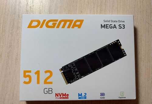 Ssd m.2 NVMe 512gb digma