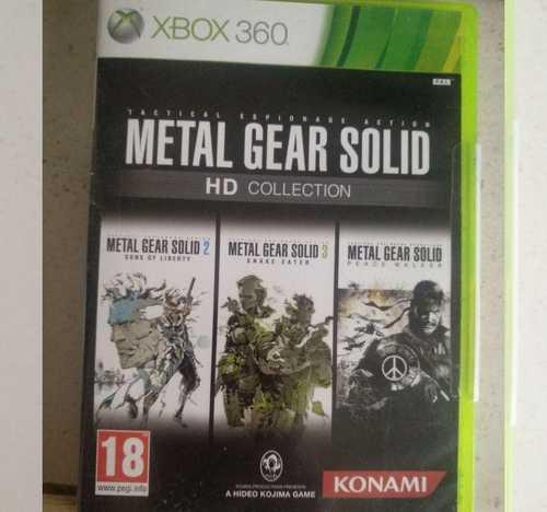 Metal gear solid 1 2 3 xbox 360 диск