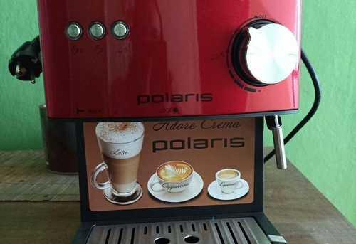Кофеварка рожковая polaris эспрессо