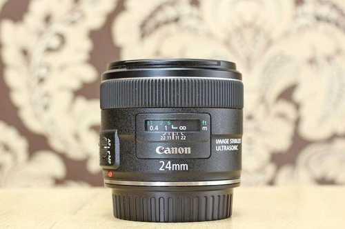 Объектив Canon EF 24mm f2,8 IS USM