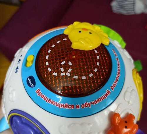 Интерактивный вращающийся и обучающий шар vtech