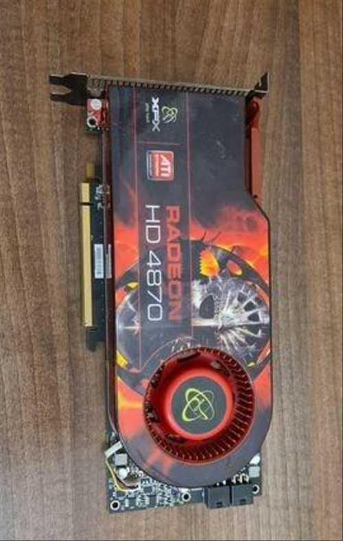 Видеокарта radeon hd4870 1gb