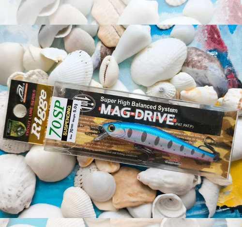 Воблеры Mag Drive Rigge 70SP