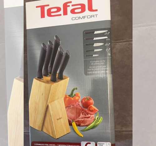 Набор кухонных ножей tefal