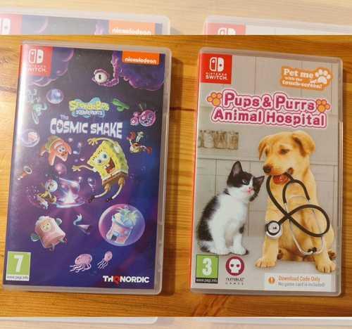 Spongebob   Pups&Purrs (Nintendo Switch)
