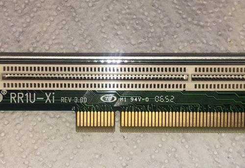 Raiser карта Supermicro RR1u-Xi