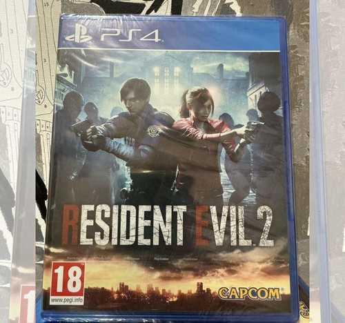 Resident evil 2 remake ps4 диск новый