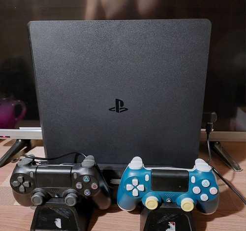 Ps4 Slim 1tb прошитая 11.00