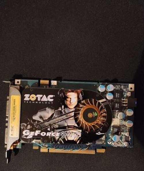 Видеокарта Zotac geforce 8600gts