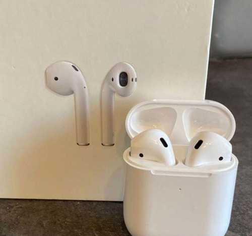 Беспроводные наушники apple airpods 2