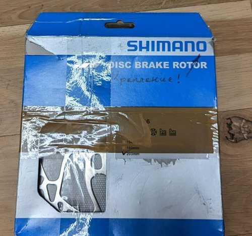 Ятормозные диски-ротора Shimano RT 66 203 мм