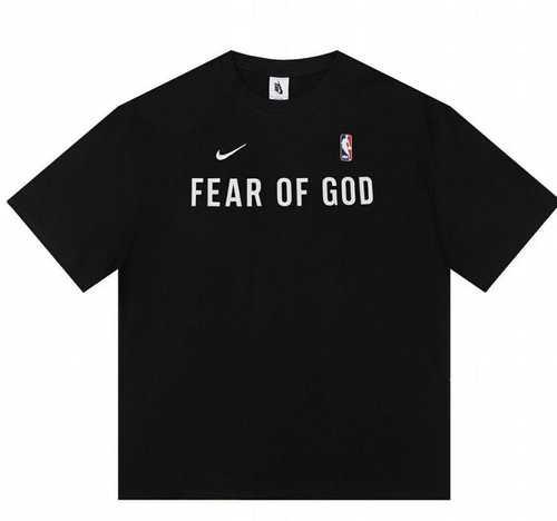 Футболка Nike x Fear of God x NBA Black