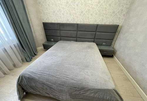 Кровать двуспальная 160х200 с подъемным механизмом