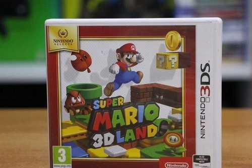 Super Mario 3D Land (3DS, англ, бу)