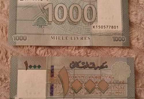 Банкноты ливан /ливры
