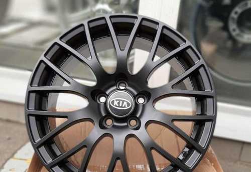 Диски KIA Hyundai R16 5x114,3 чёрный матовый