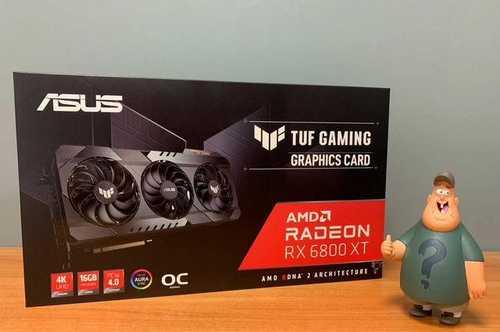 Видеокарта asus TUF gaming Radeon RX 6800 XT OC