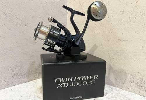 Катушка Shimano 21 twin power xd 4000hg