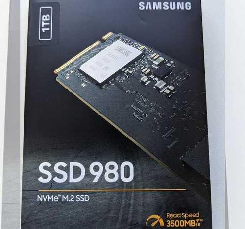 SSD M2 nvme Samsung 980 1 Tb Новый