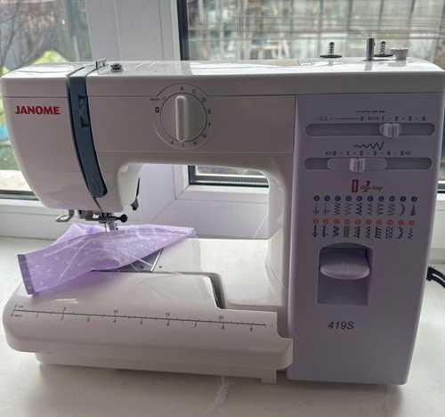 Швейная машина janome 419 s