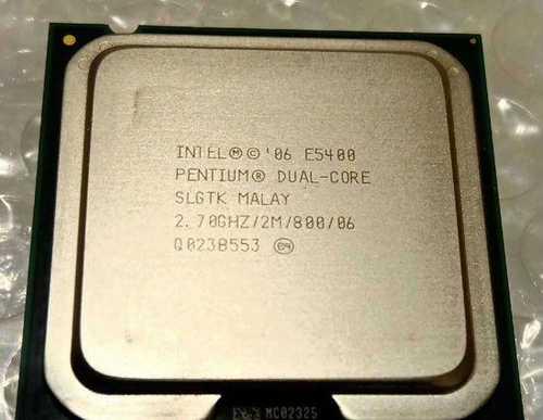 Процессор intel e5400
