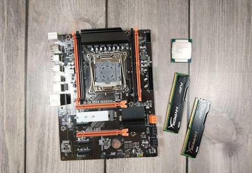 Комплект X99 Turbo+E5 2680v4+DDR4 8gb(2шт) 16Gb