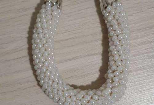 Ожерелье из бисера,браслеты