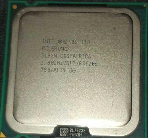 Процессор Intel Celeron sl9xn