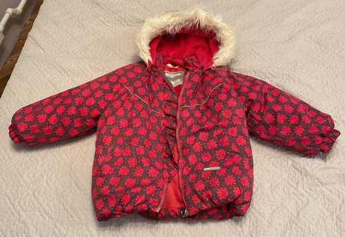 Куртка детская зимняя для девочки Lenne