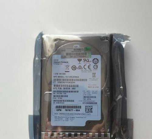 Новый жд HP 1.2 TB SAS 781514-002