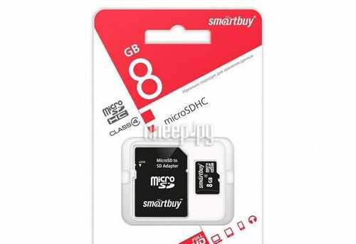8Gb - SmartBuy Micro Secure Digital HC Class 4