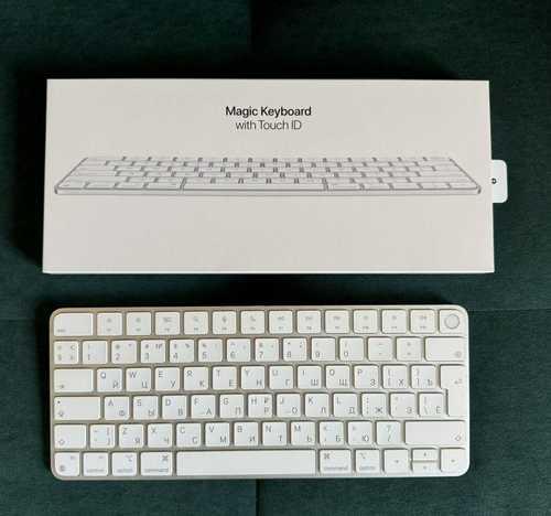 Клавиатура Apple Keyboard с Touch ID (новая)