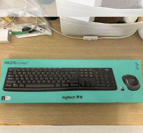 Клавиатура с мышкой logitech MK270