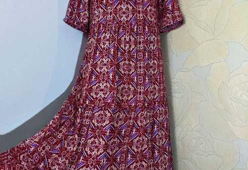 Роскошное Платье в пол Индия Вискоза