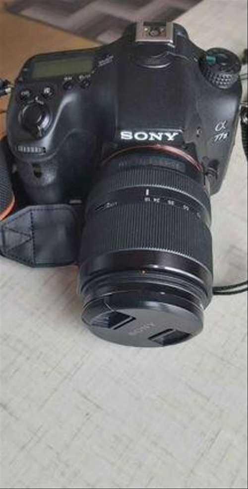 Зеркальный фотоаппарат sony alpha 77
