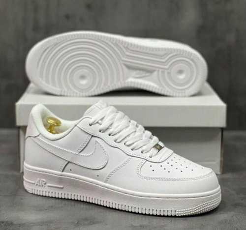 Кроссовки Nike air force 1 белые