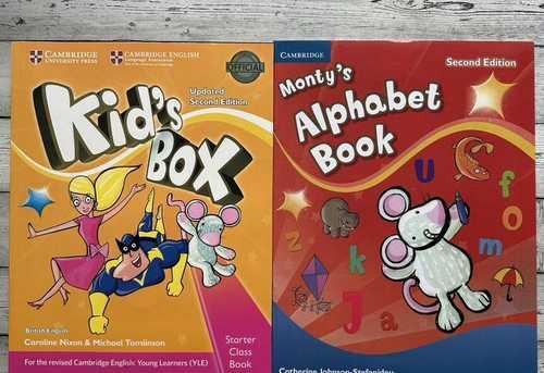 Kid's box starter+Monty's alphabet новый комплект