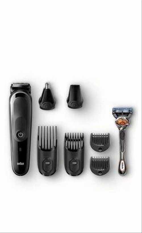 Триммер Braun MGK5260, 8-в-1 + Бритва Gillette New