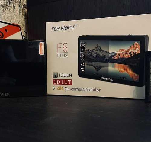 Накамерный монитор feelworld f6 plus