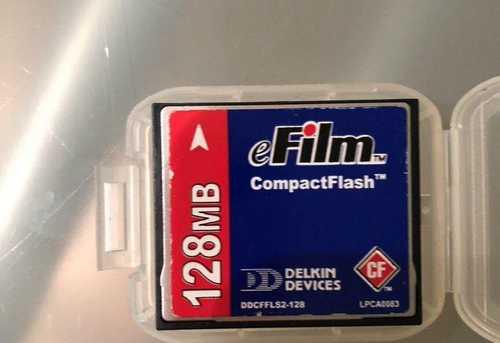 Карта памяти 128 MB delkin devices