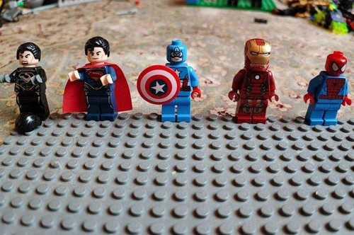 Lego Marvel,Superman,Batman имногие другие фигурки